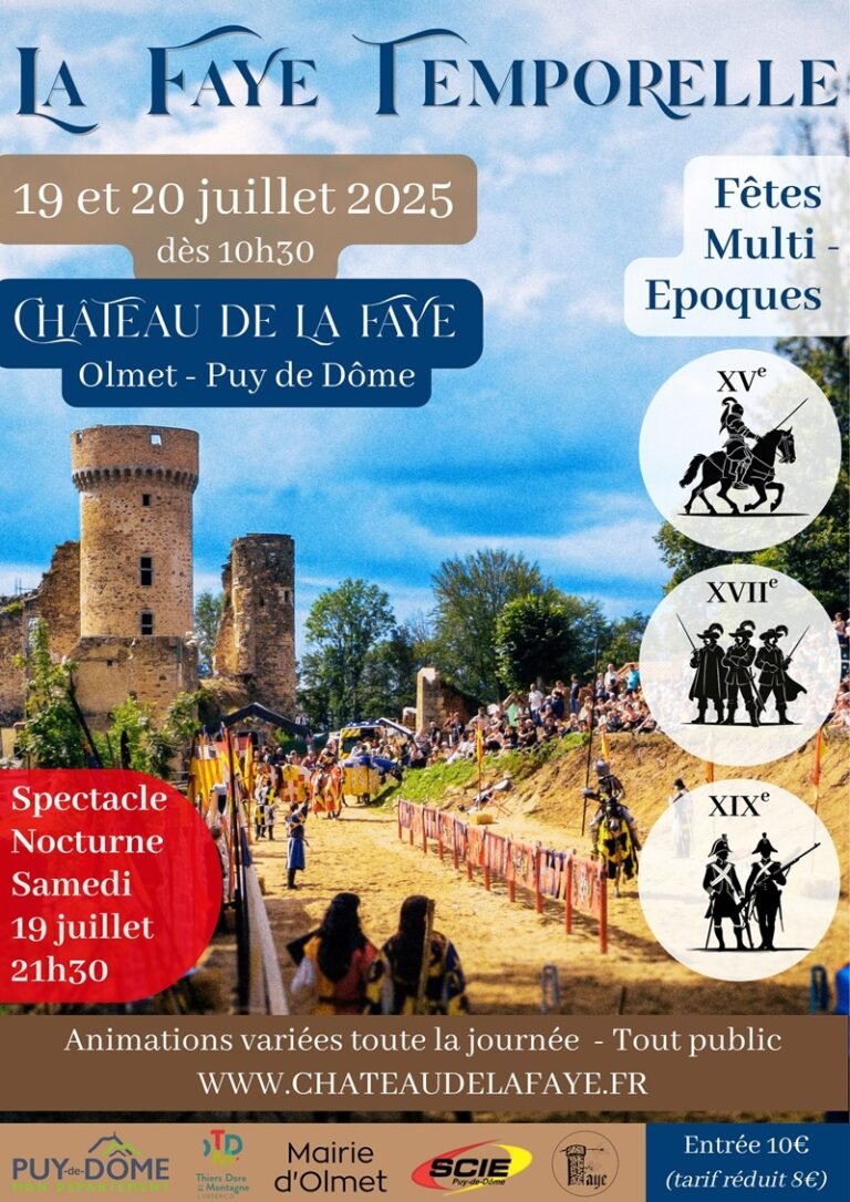 Les Médiévales du Château de La Faye 2025 - Mediefest
